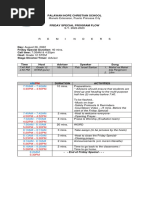 Year-End Party Program Flow | PDF | Art