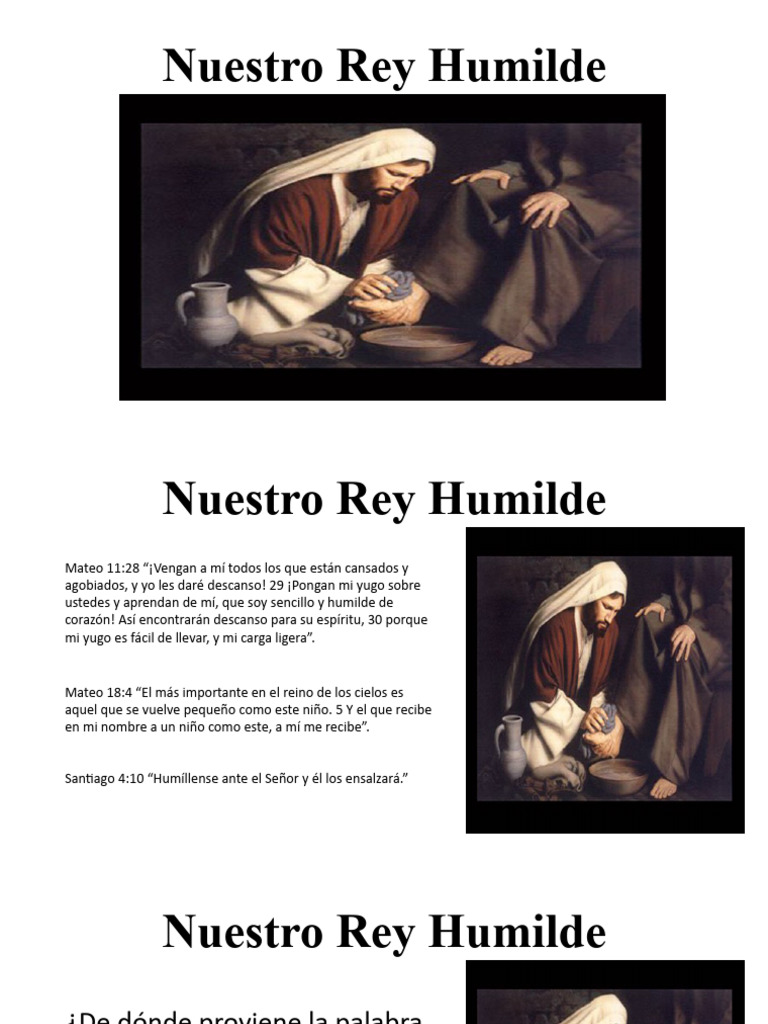 Nuestro Rey Humilde | PDF | Jesús | Teología