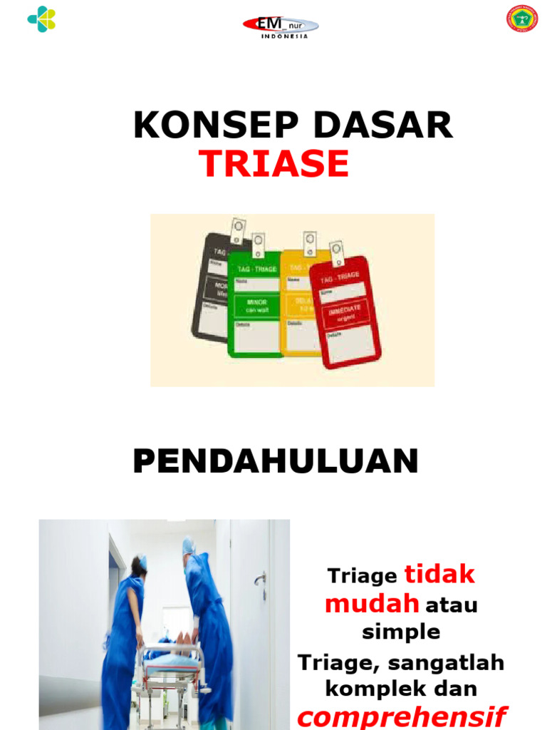 KONSEP TRIASE 2022 (Ada Di Ibu Tinggal Minta) | PDF