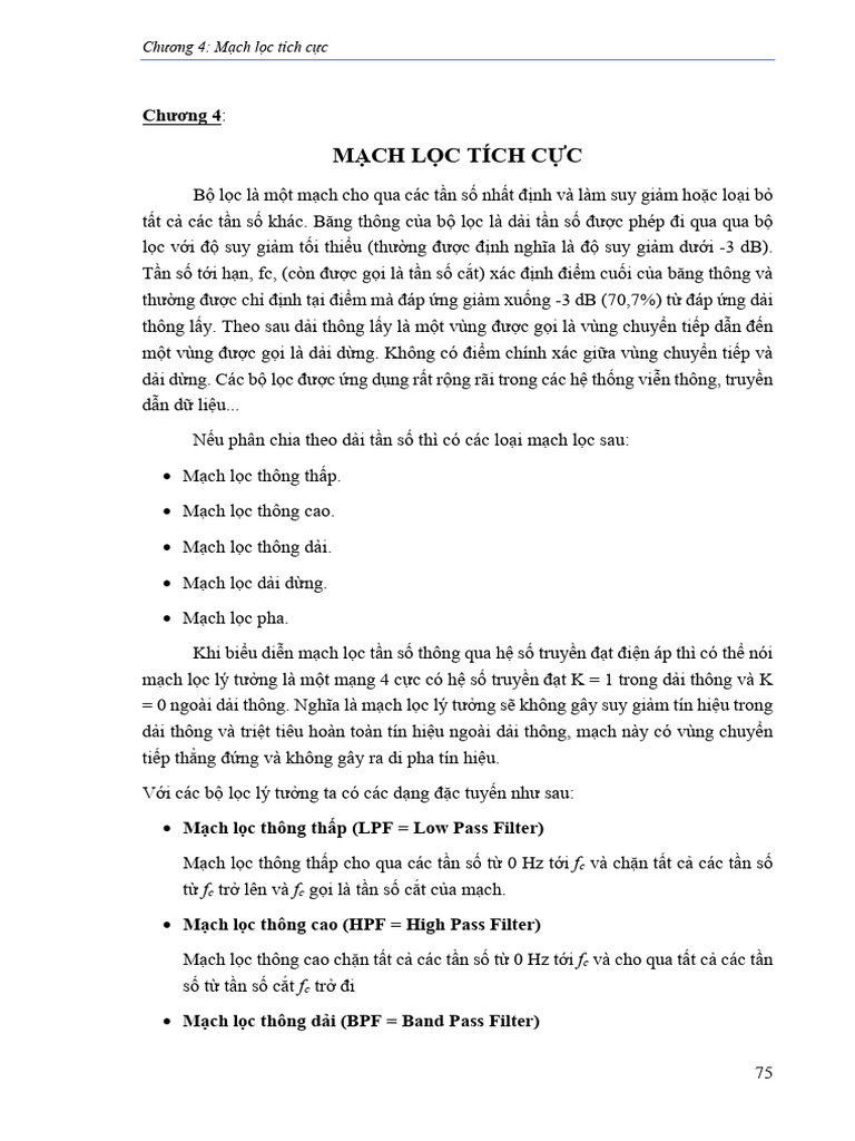 Chapter4 MachLocTichCuc | PDF