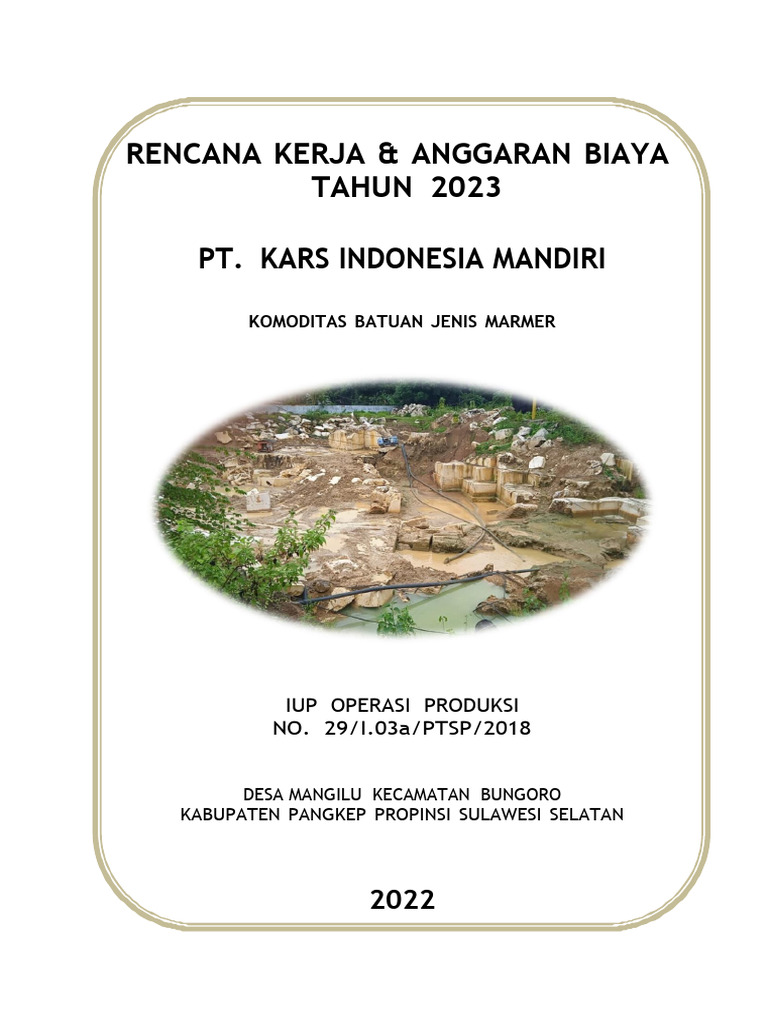 Rkab PT Kim | PDF