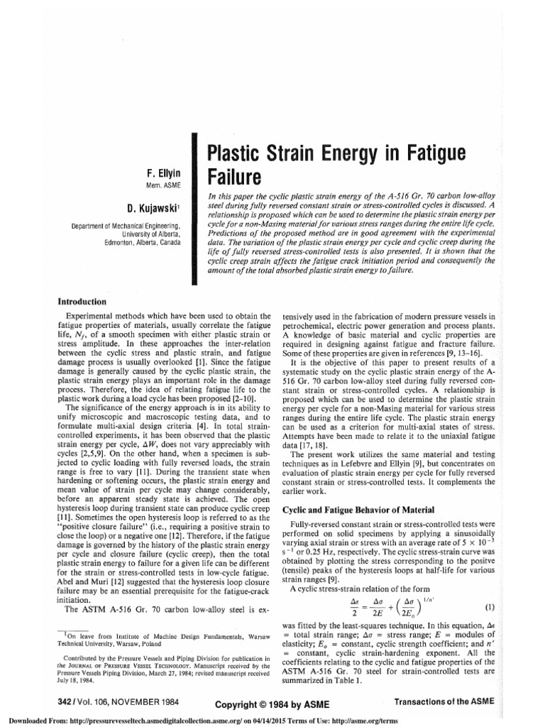 Ref 37 | PDF | Fatigue (Material) | Deformation (Engineering)