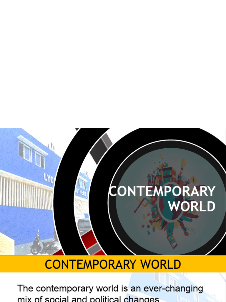 1 Contemporary World | PDF | Globalization | Economies