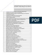 The DOPE Test - Personal Behaviour Indicator: Statement Do You Agree ...