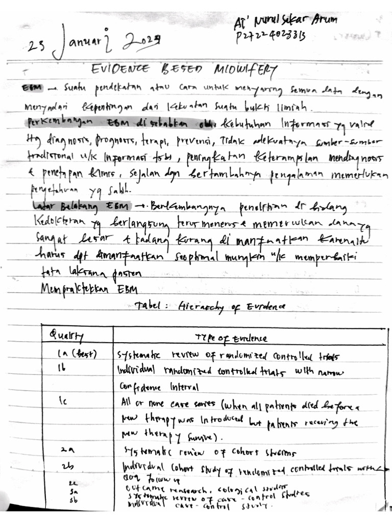 Resume EBM - Ai'Nurul Sekar Arum | PDF