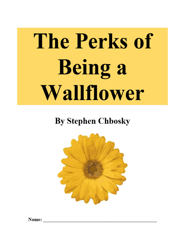 "Perks of Being a Wallflower Guide" | PDF