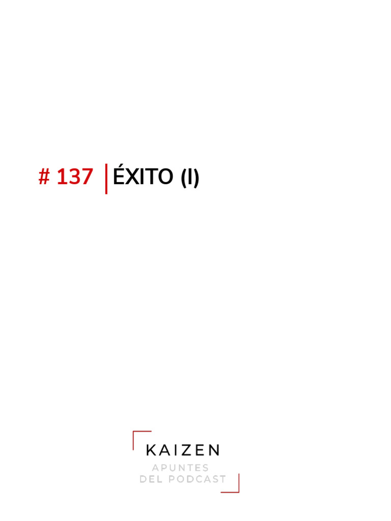 Reflexionando sobre el éxito personal | PDF | Felicidad | Conceptos psicologicos