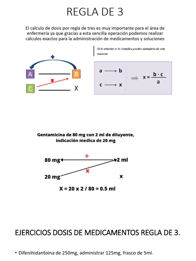 Regla de 3 | PDF | Riñón | Sistema urinario