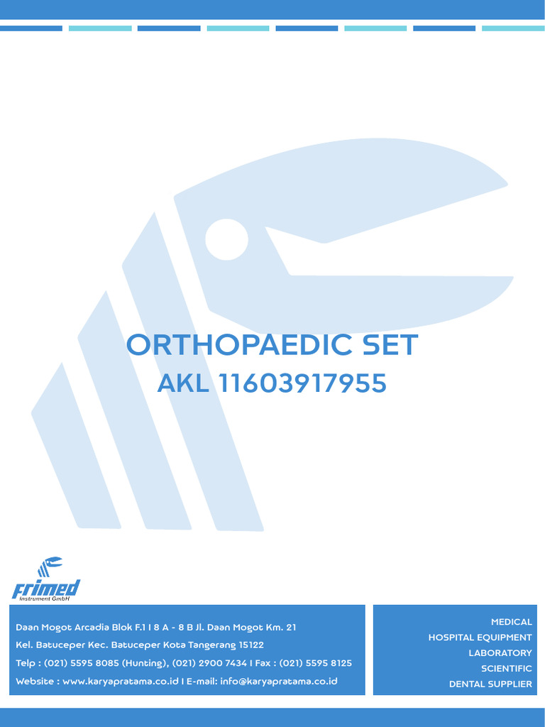 Orthopaedic Set | PDF
