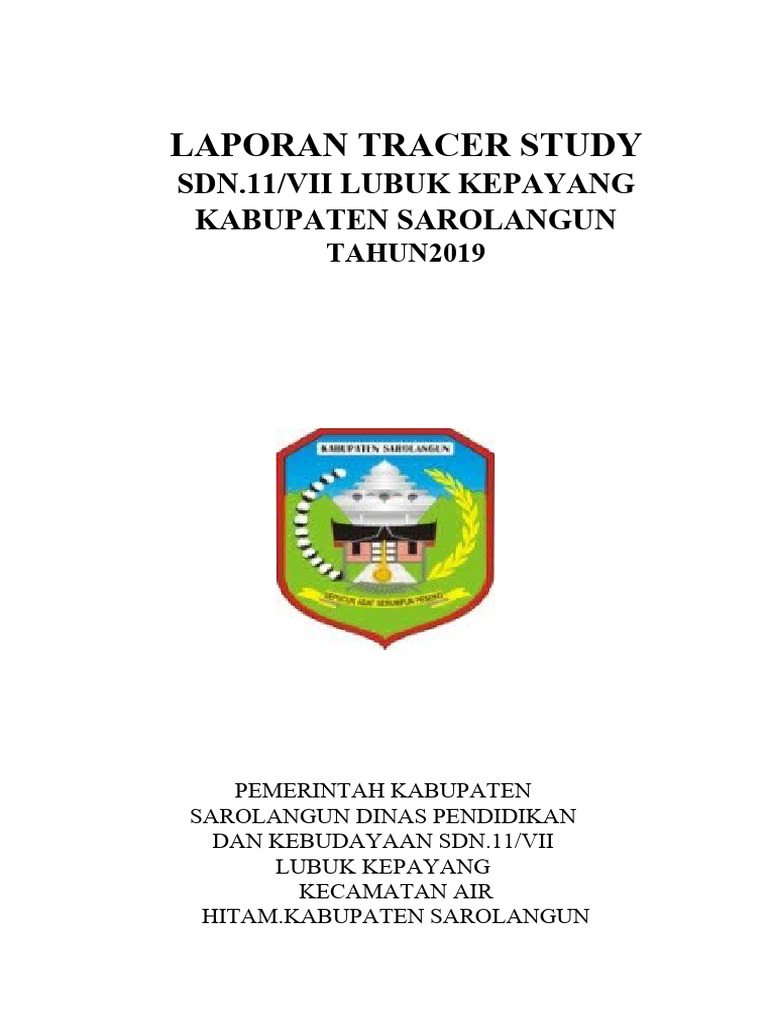 Laporan Tracer Study | PDF