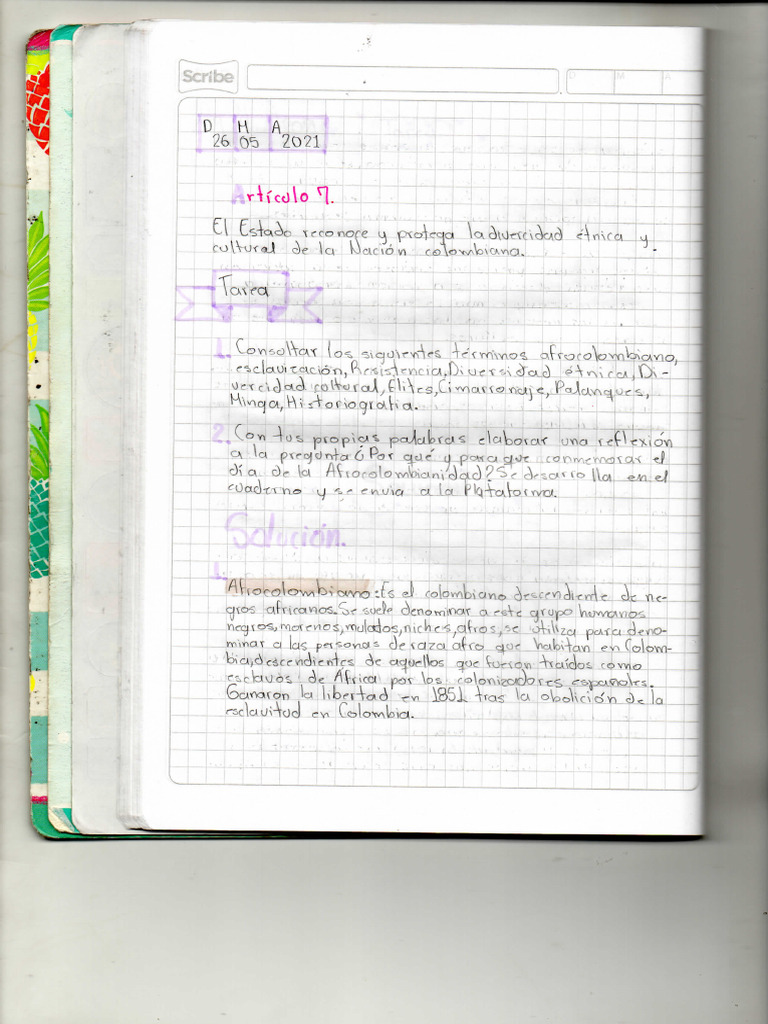 Ok Afrocolombianidad Isabella Gomez Ospina 7c | PDF