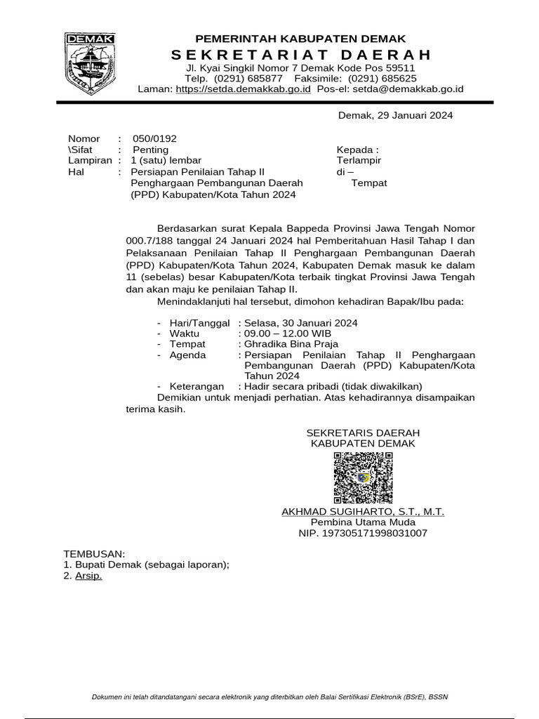 Persiapan Penilaian PPD 2024 | PDF