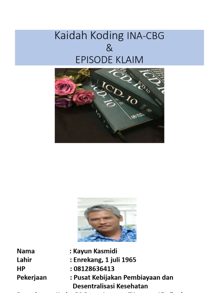 Kaidah Koding INA-CBG dan Klaim Kesehatan | PDF