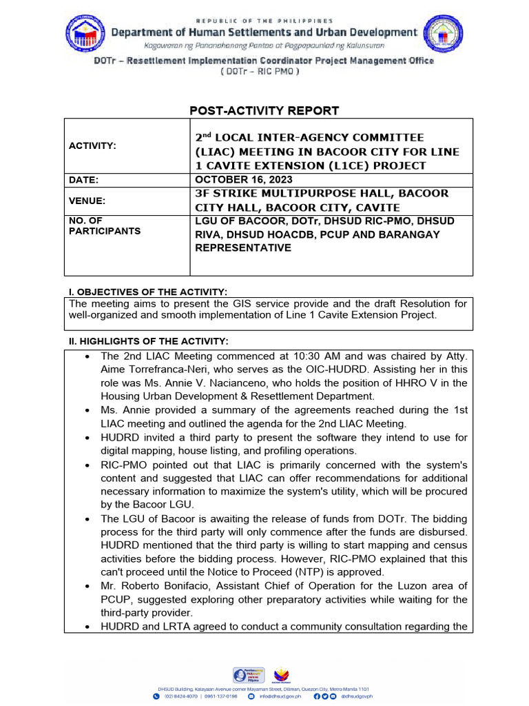 Par Oct 16 Bacoor | Download Free PDF | Government