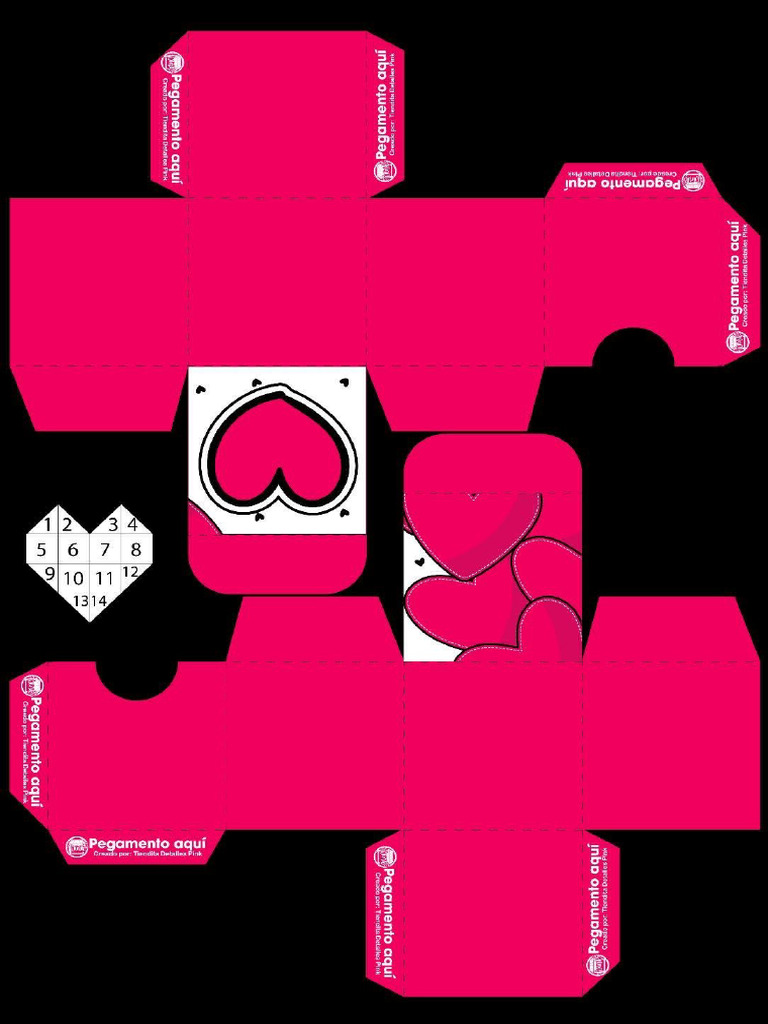 Caja Sorpresa San Valentín Pdf Versión 1 Pdf