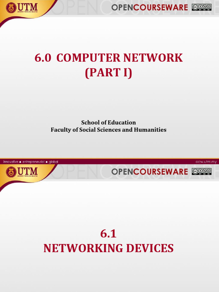06 - Computer Network (Part I) | PDF | Computer Network | Network Topology