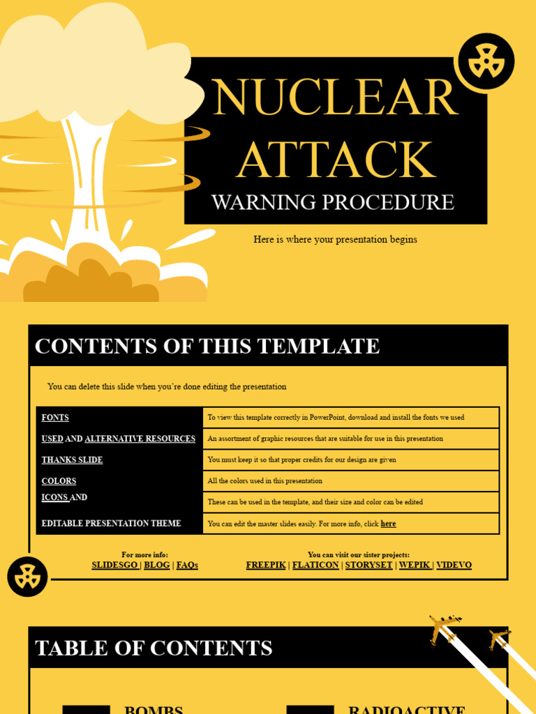 Nuclear Attack Warning Procedure | PDF | Mercury (Planet) | Planets