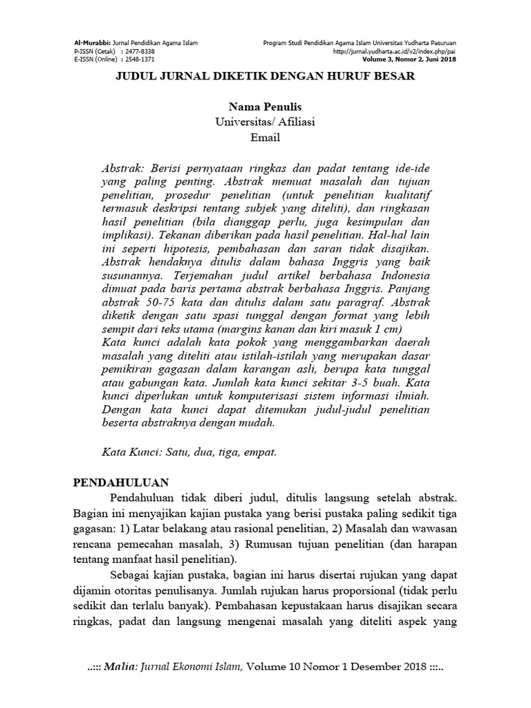 Panduan Penulisan Jurnal Ilmiah | PDF | Karier & Perkembangan | Sains & Matematika
