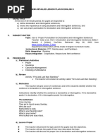 Punctuation Marks Lesson Plan | PDF | Lesson Plan | Punctuation