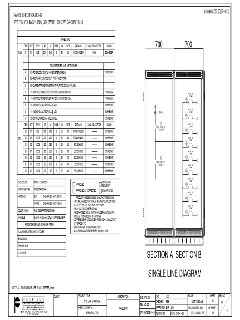 04 - Panel Dpc-Panel Layout | PDF | Electricity | Physical Sciences