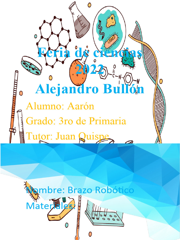 Feria de Ciencias 2022 | PDF Feria de Ciencias 2022 | PDF
