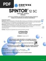 Proclaim Opti Ficha Tecnica 24mayo2022 | PDF | Agua | Insecticida