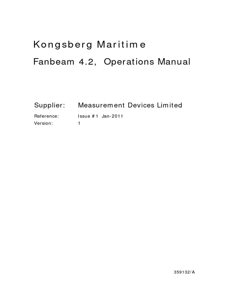 Fanbeam 4.2 Operators Manual | PDF | Computer Keyboard | Waste