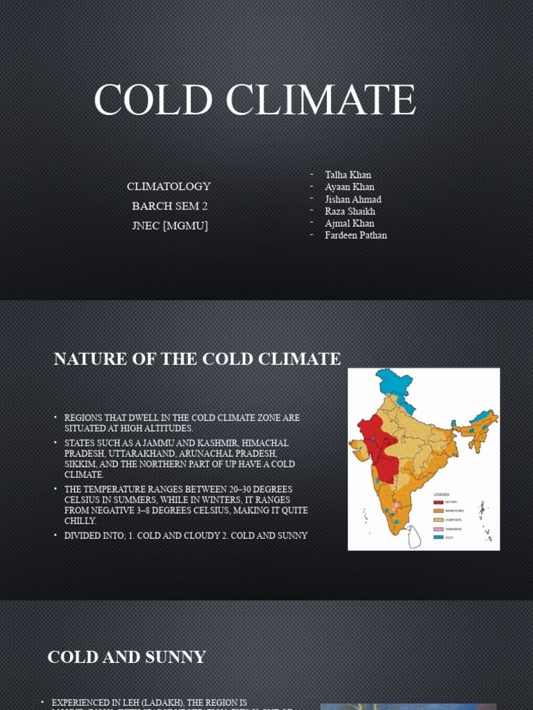 Cold Climate | PDF | Building Insulation | Civil Engineering