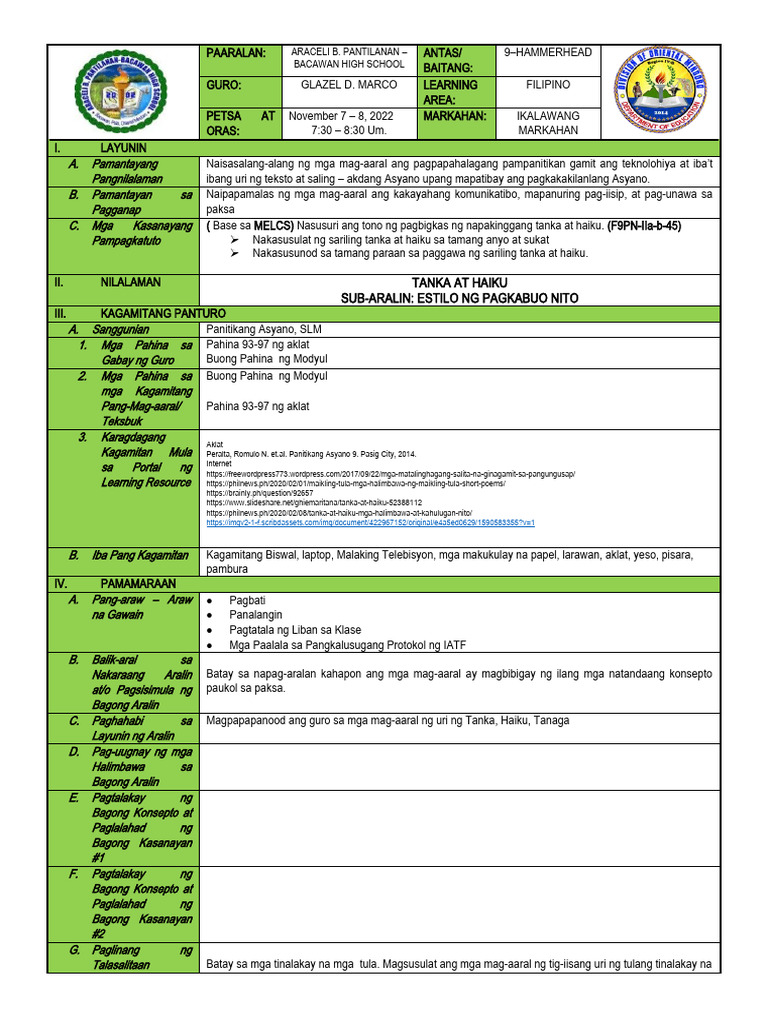 LP FIL - 9 Q2 - M1c | PDF