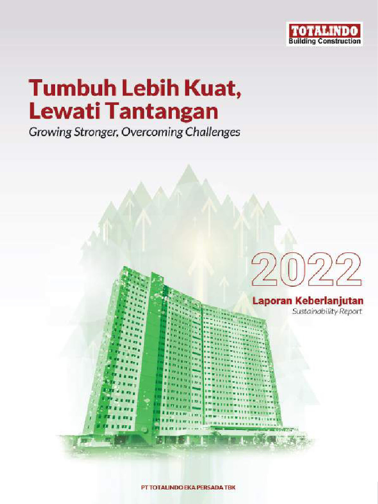 PT Totalindo Eka Persada TBK: Laporan Keberlanjutan 2022 | PDF