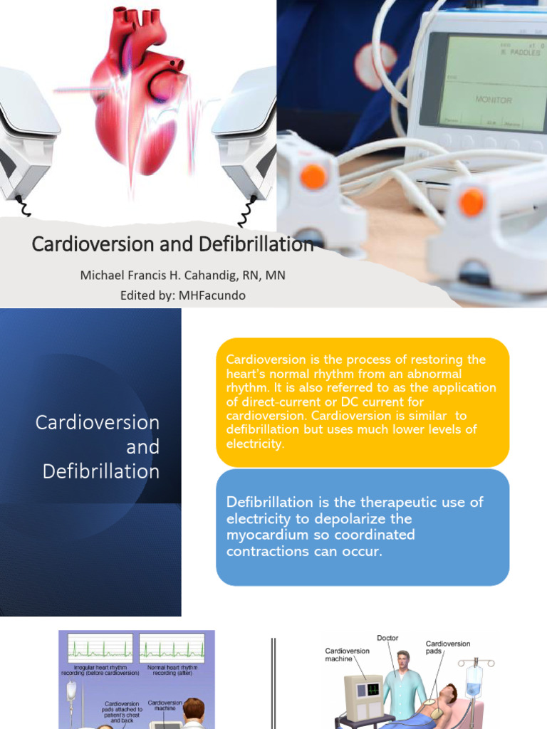 Cardioversion and Defibrillation | Download Free PDF | Internal ...