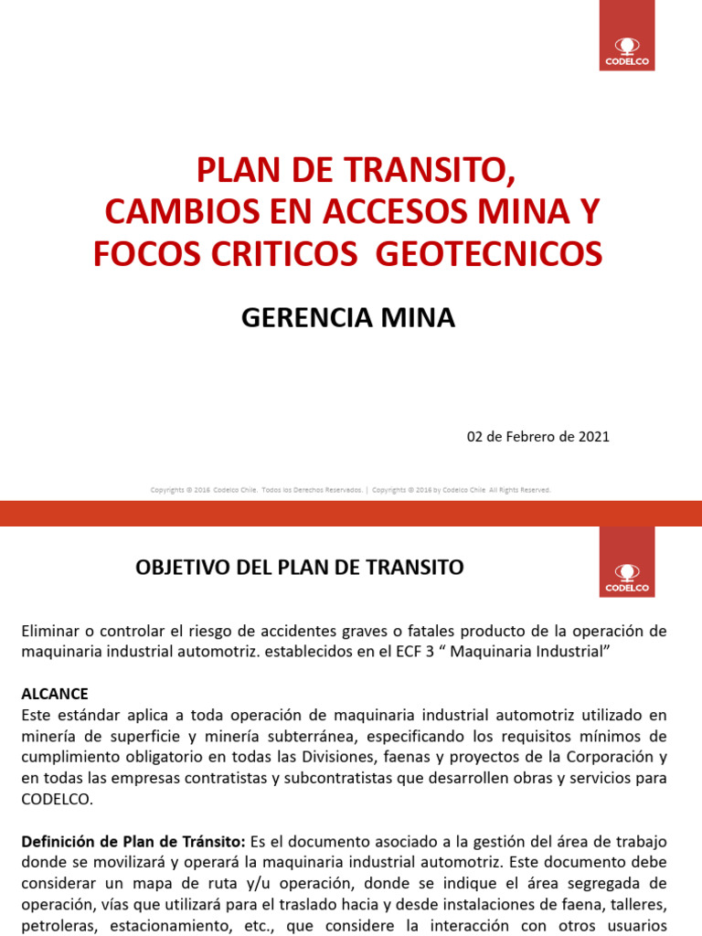 Plan de Transito 02 02 2021 | PDF | Chile