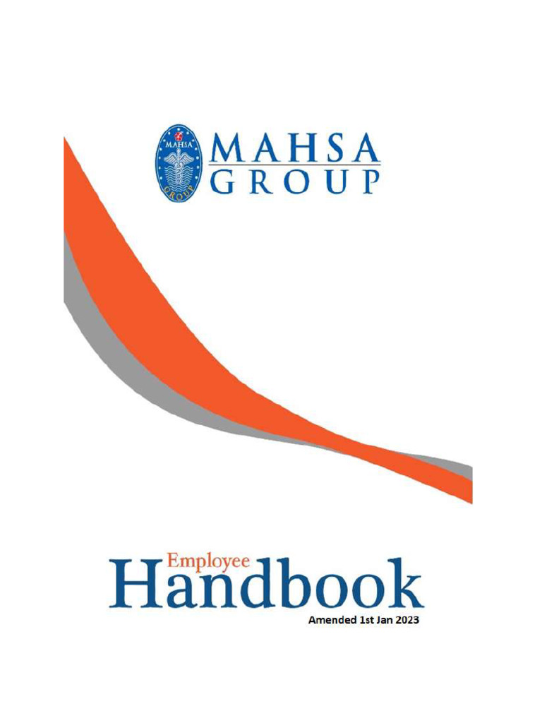 Employee Handbook 2023 | PDF | Sexual Harassment | Harassment