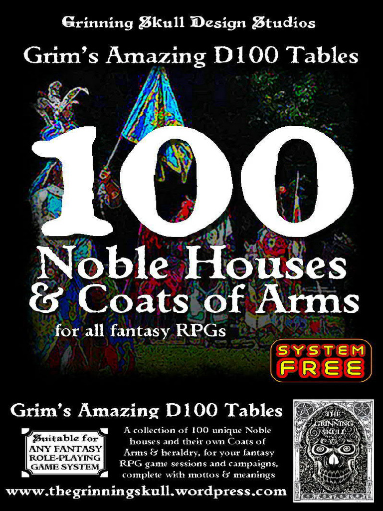 Fantasy Noble Houses and Mottos | PDF | Feudalism | Heraldry