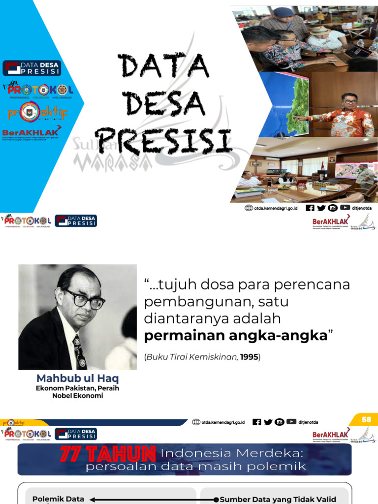 Data Desa Presisi untuk Pengembangan | PDF | Komputer