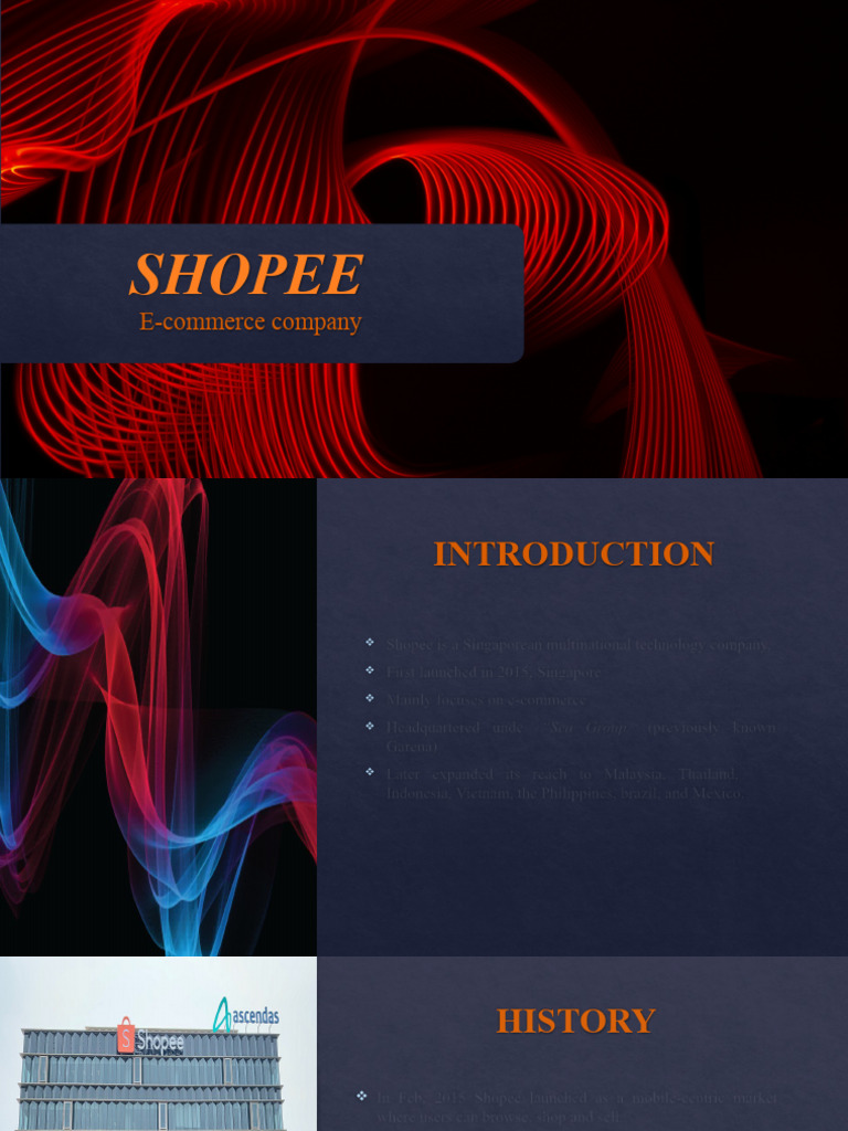 Shopee E-Commerce Company (Presentation) | Download Free PDF | Marketing | Retailing