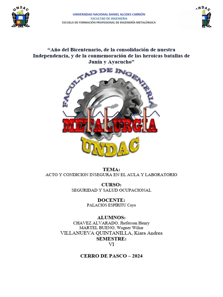 Acto y Condicion | PDF | Laboratorios | Comportamiento