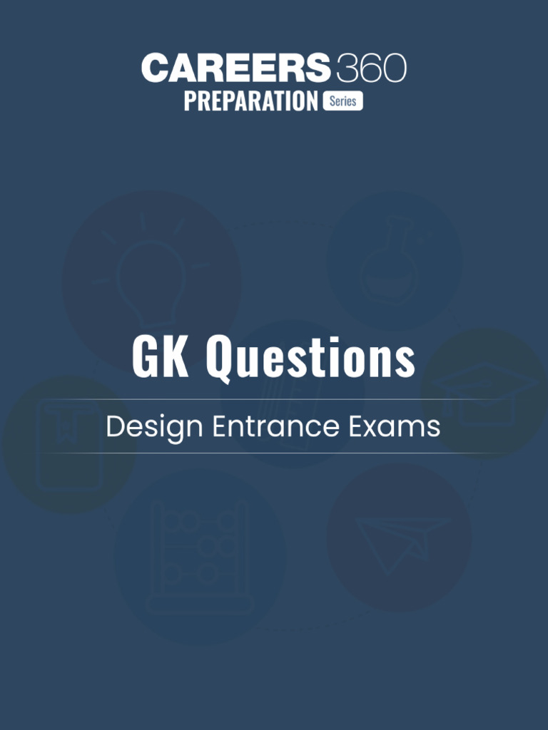 GK Questions For Design Entrance Exams | PDF