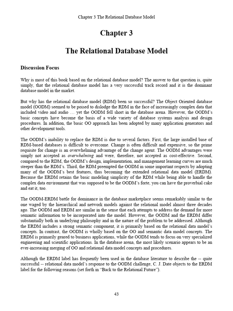 IM Ch03 Relational DB Model Ed12 | PDF | Relational Database | Database Index