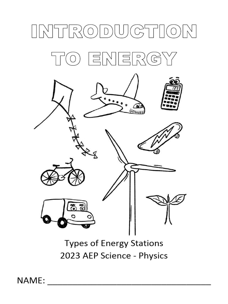 Energy Stations Question Booklet | PDF | Kinetic Energy | Potential Energy