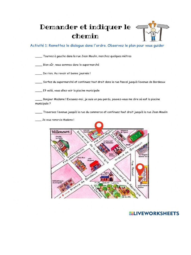 Indiquer Un Chemin | PDF