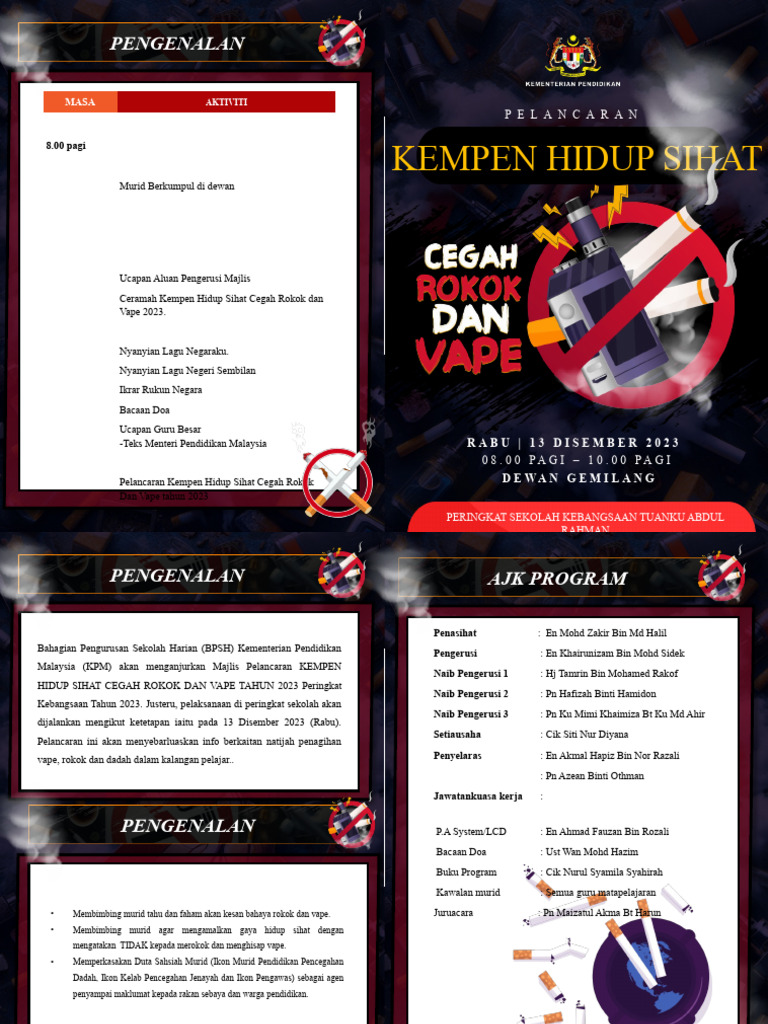 Template Buku Program 1 | PDF
