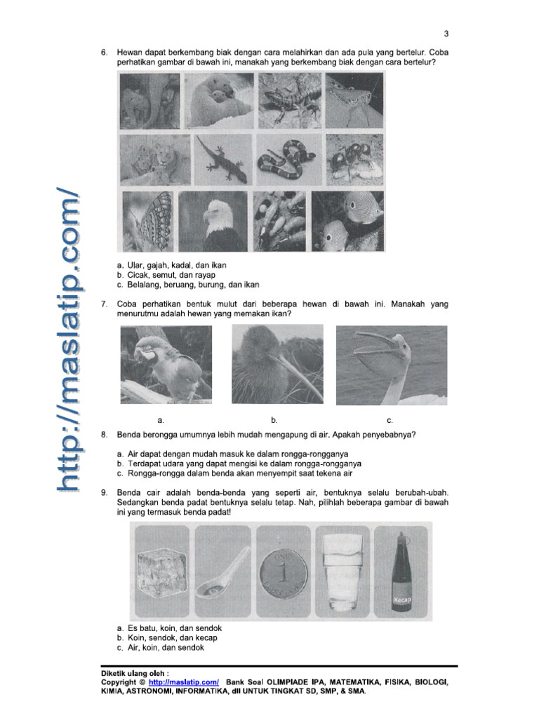 Dokumen - Tips - Soal Olimpiade Sains Kuark Level 1 Penyisihan ...