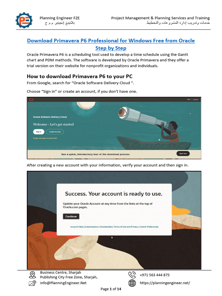 and Install Primavera P6 Professional For Windows | PDF | Computer Science | Application Software