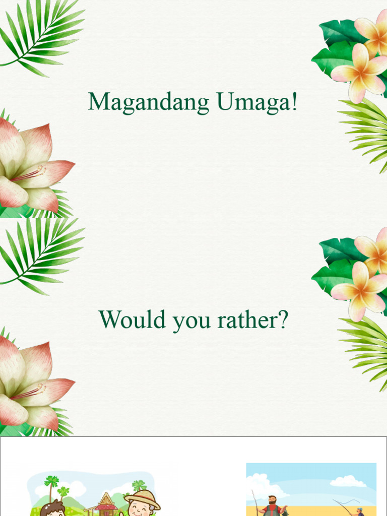 Pamumuhay Noong Unang Panahon | PDF