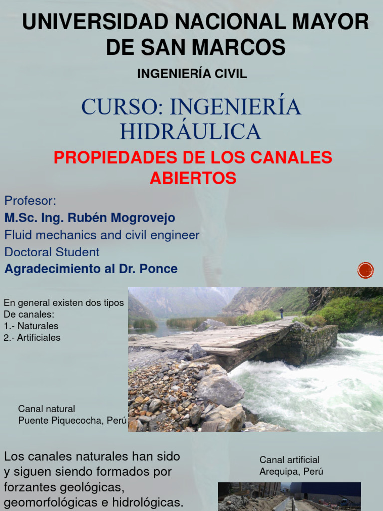 Chapter 2 - Properties of Open Channels | PDF