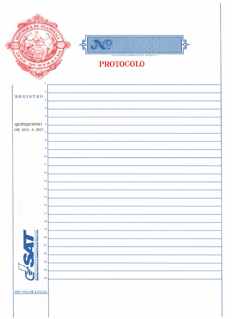 Hoja de Protocolo | PDF