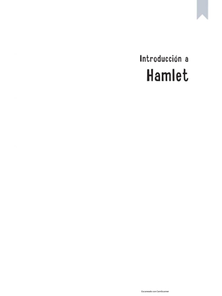 W Shakespeare Hamlet | PDF