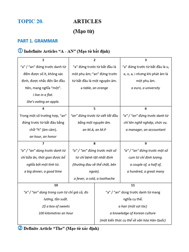 Topic 20 - M o T | PDF