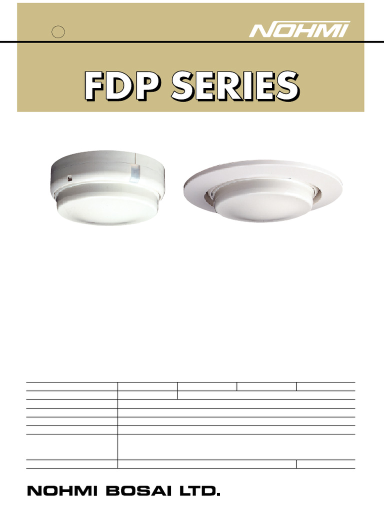 Rate of Rise Heat-FDP (Old Model) | PDF
